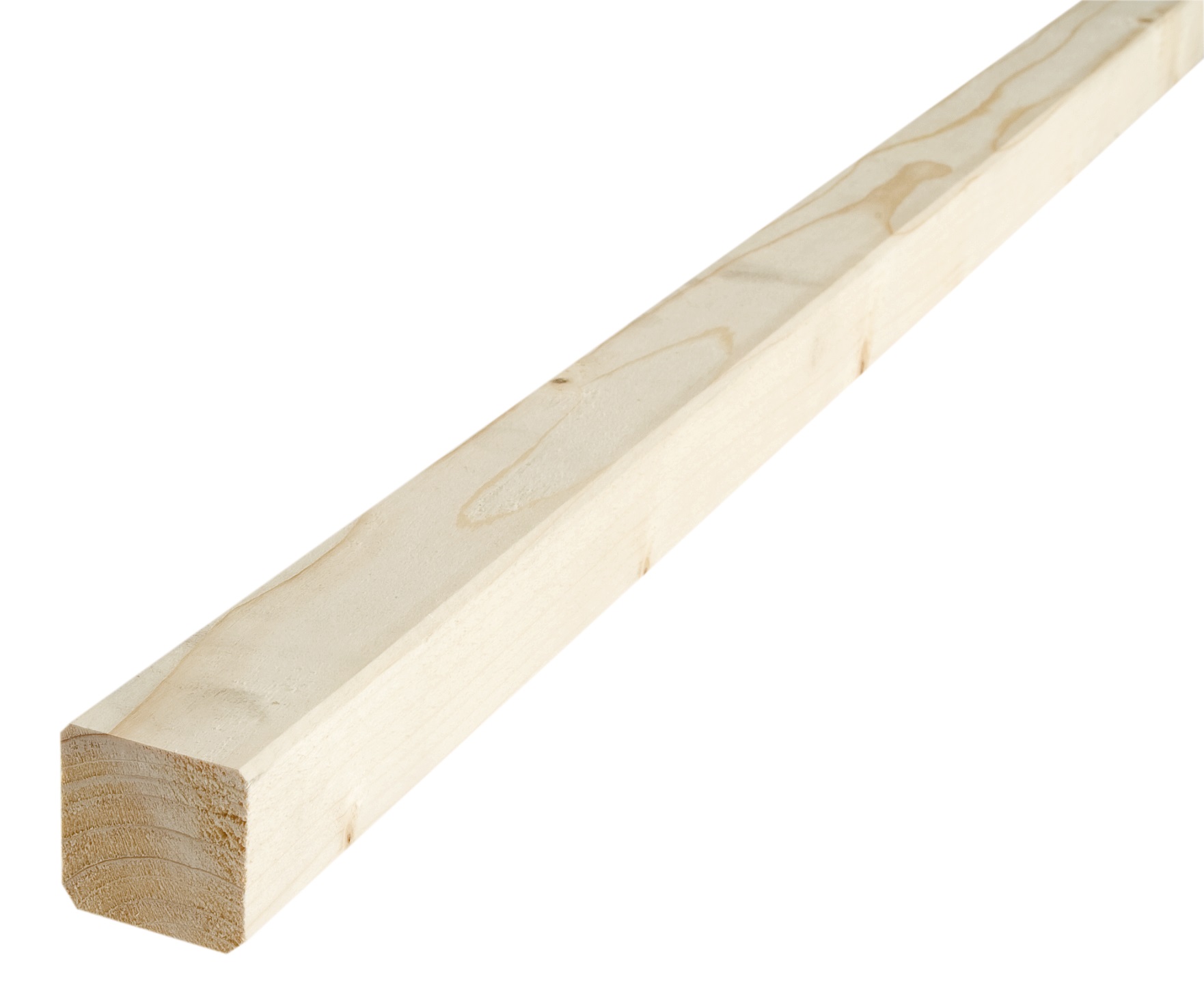 Lekt/rekke gran/furu ubehandlet klasse 1 48x48 mm | Monter.no