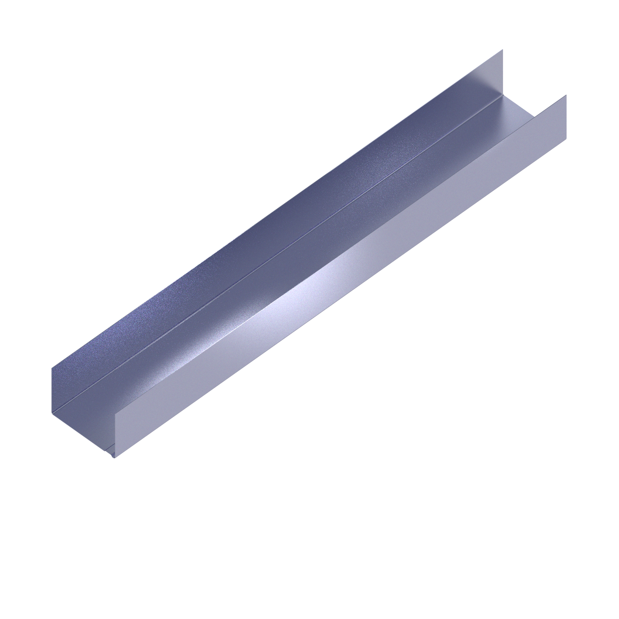 Stålprofil u 70-0,46 3000 mm skinne svill lettvegg | Monter.no