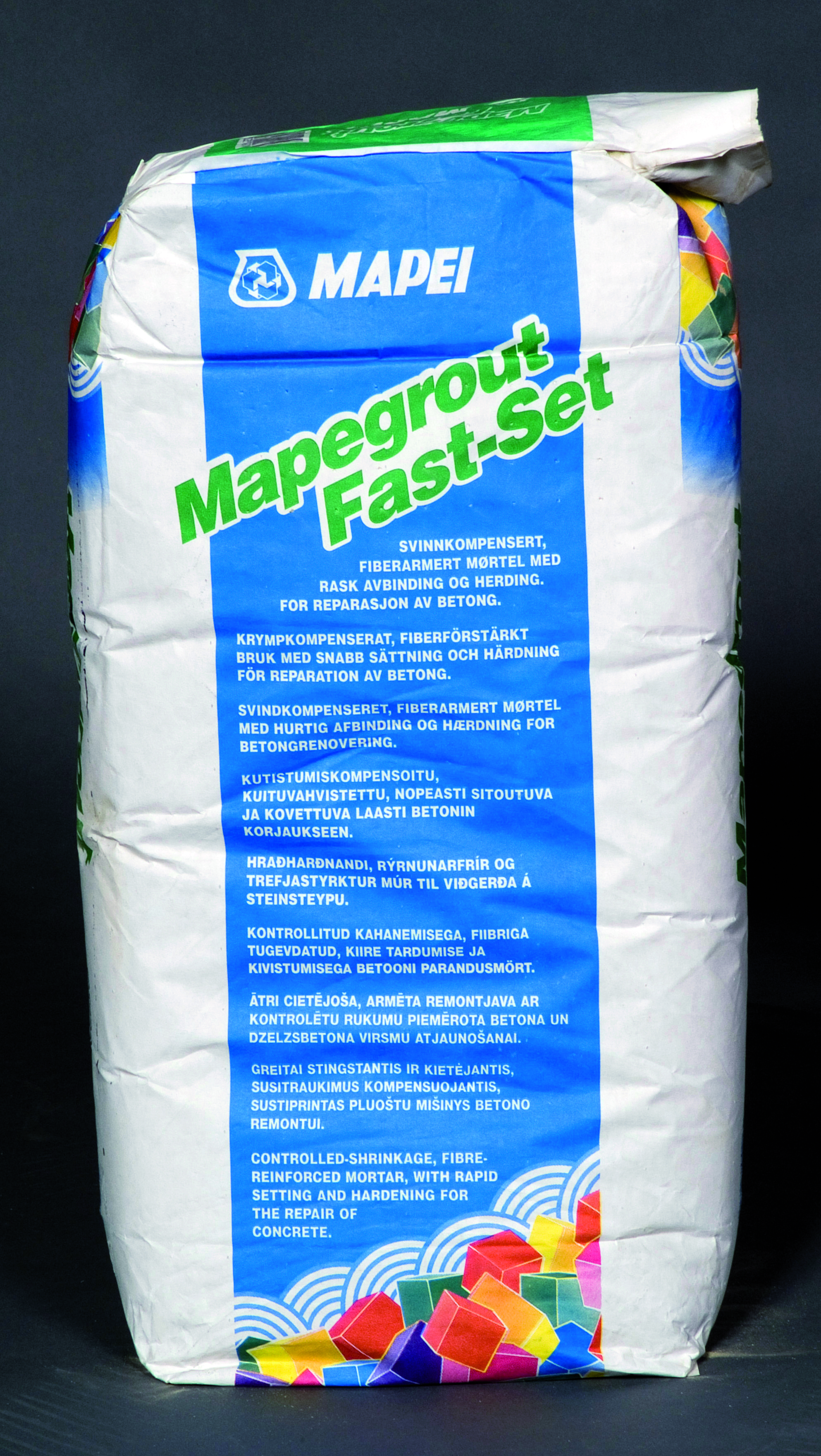 Mørtel rep mapegrout fast set 25kg mapegrout fast set 25 kg | Monter.no