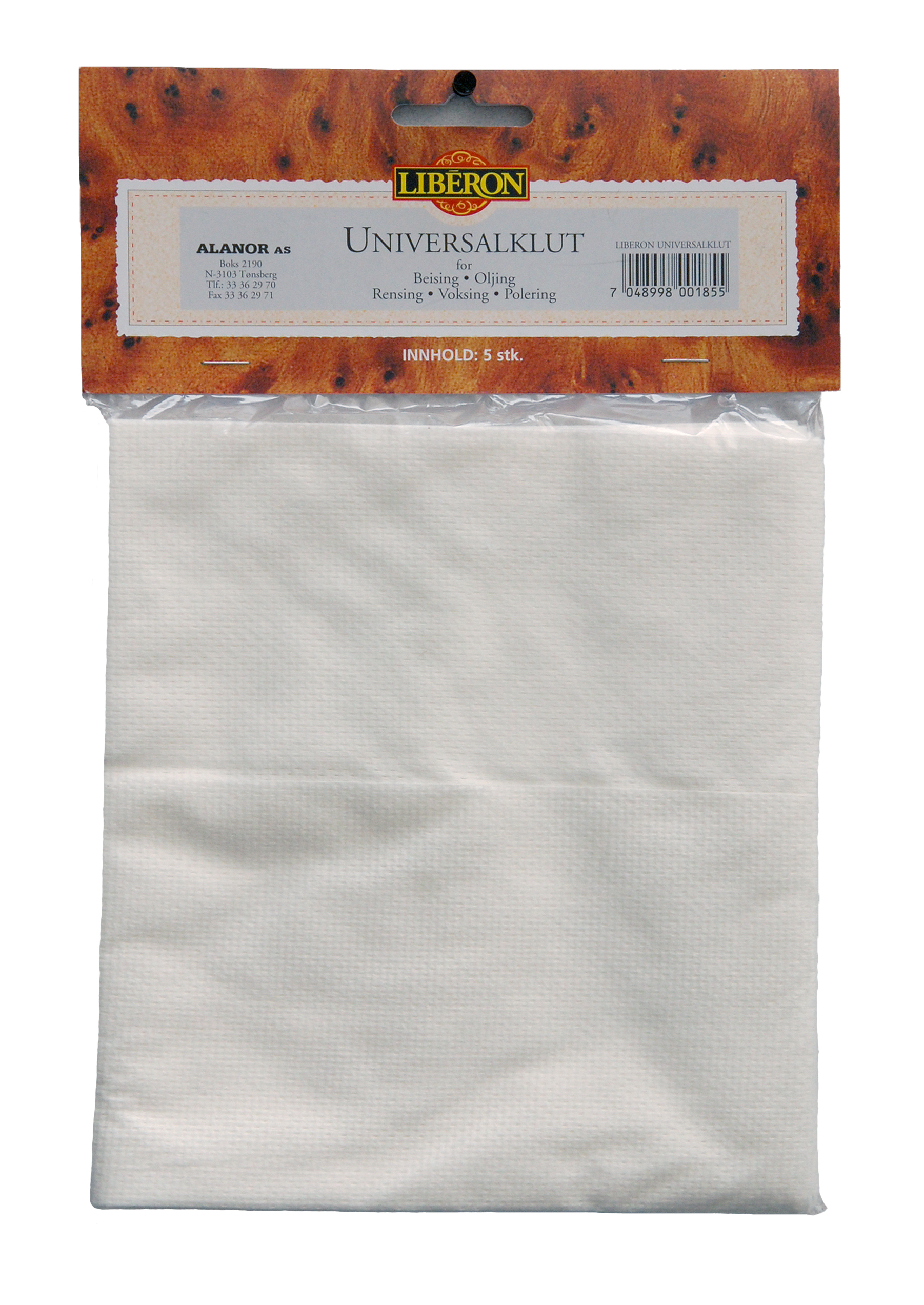 KLUTER UNIVERSAL 5 STK LIBERON | Monter.no