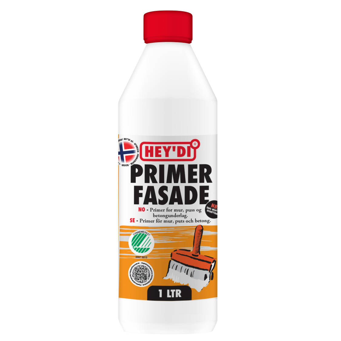 Primer Fasade mur/betong 1 liter | Monter.no