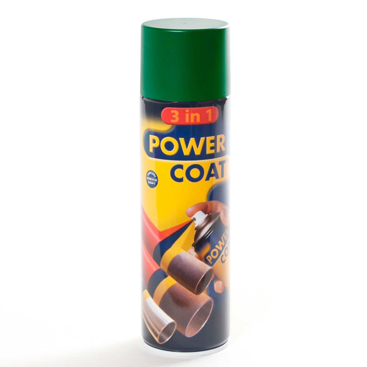 Spraymaling powcoat 3in1 6001 smaragdgrønn | Monter.no