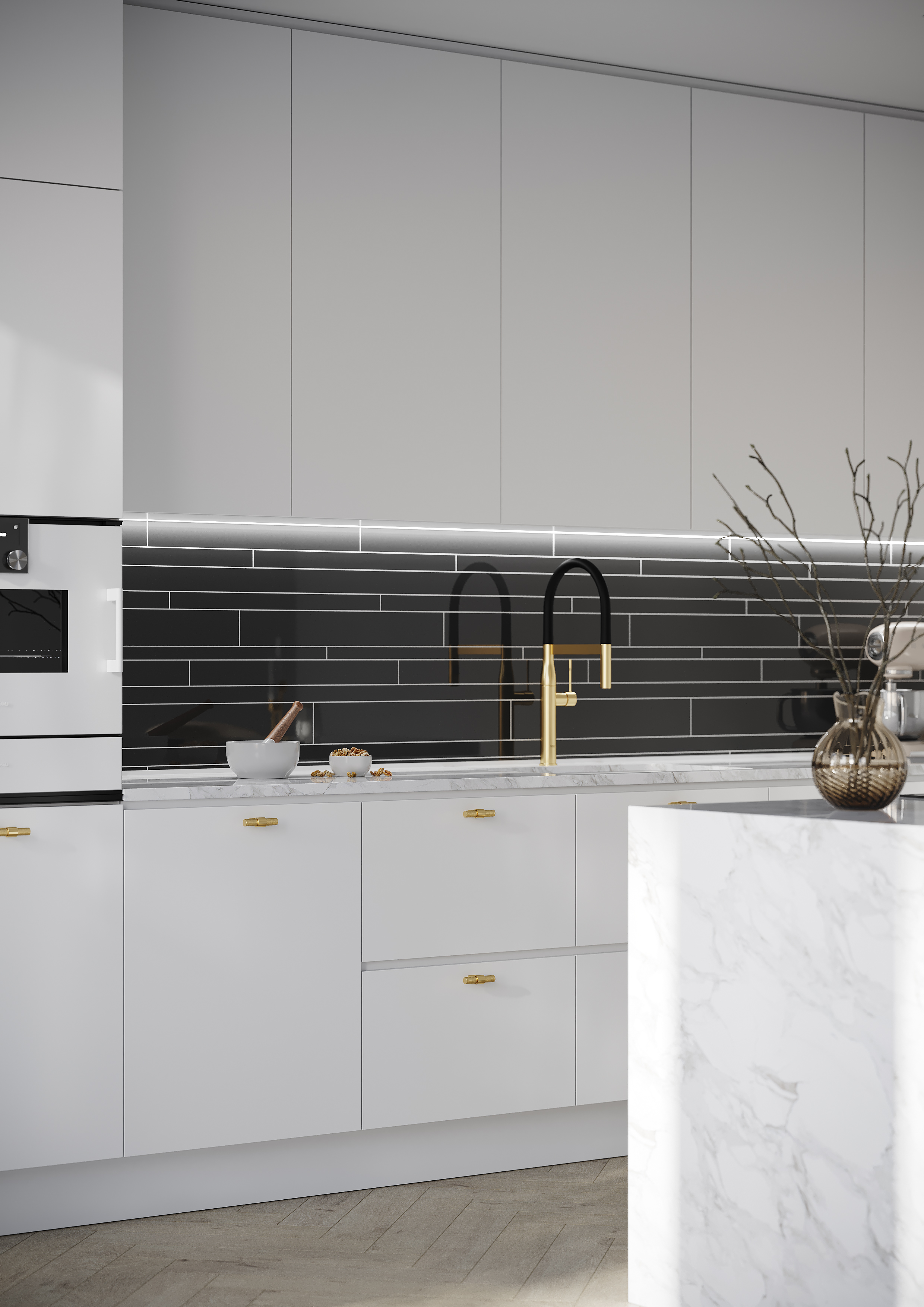 Fibo Kitchen Board New York Black 2124KM99 | Monter.no