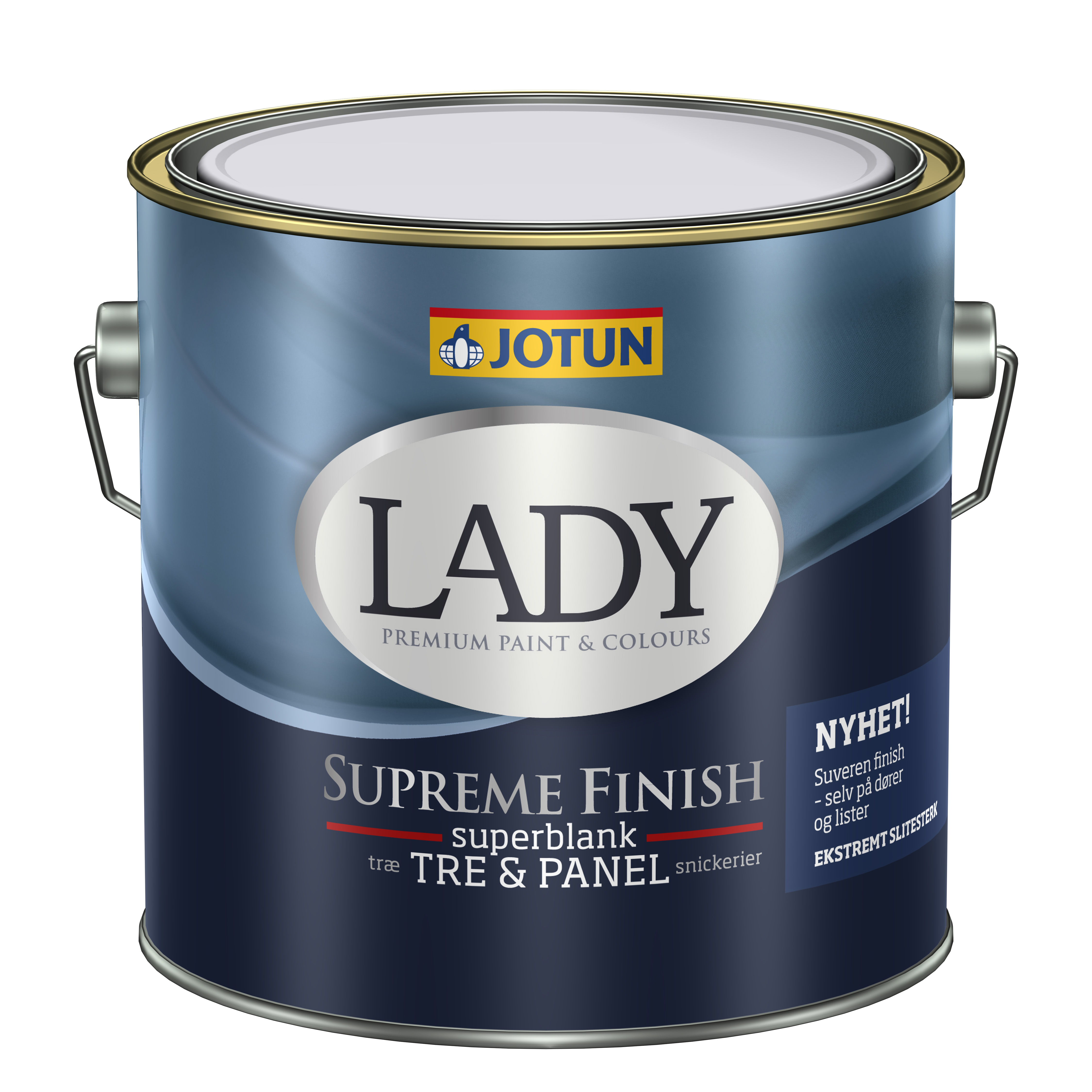 Lady Supreme Finish superblank 80 hvit base 2,7 liter | Monter.no
