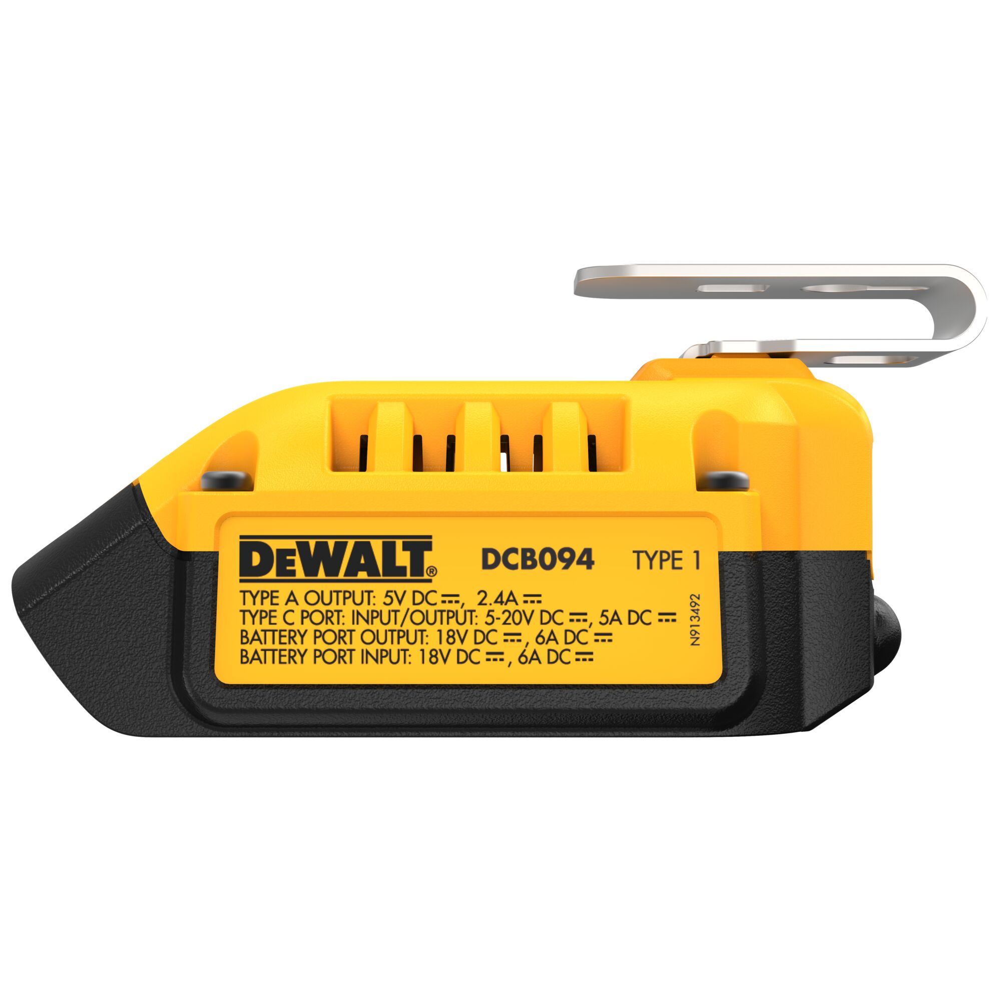 Dewalt USB-adapter for lading 18V DCB094 | Monter.no