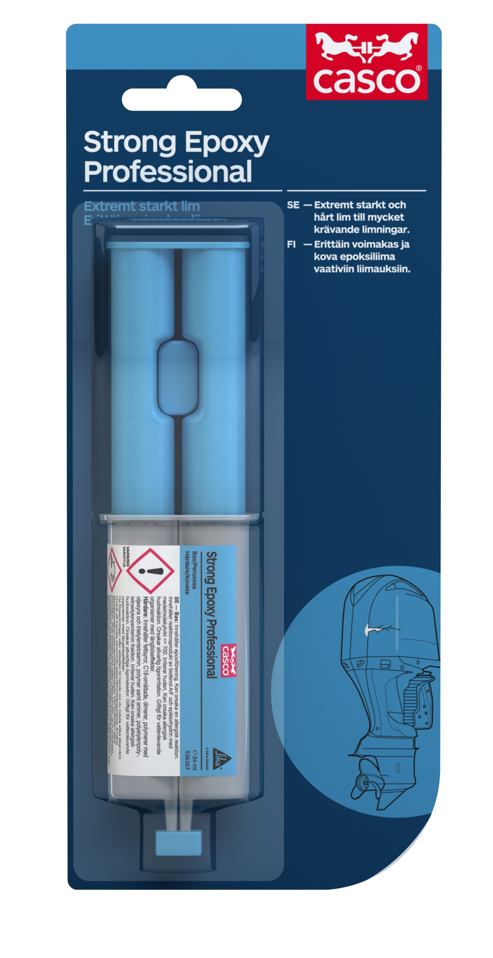 Strong epoxy professional 24 ml | Monter.no
