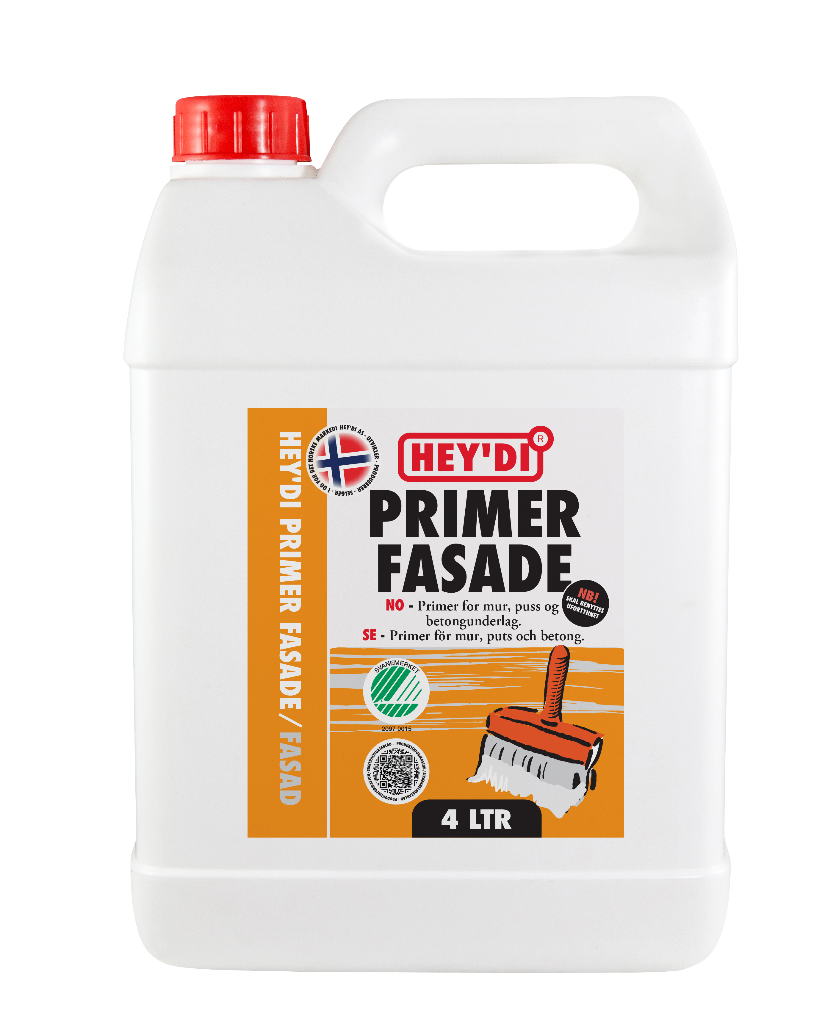 Primer Fasade mur/betong 4 liter | Monter.no
